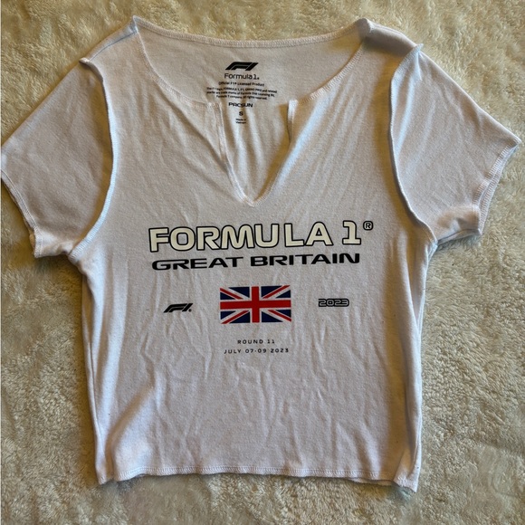 PacSun | Tops | Pac Sun X Formula Great Britain Baby Tee | Poshmark